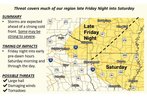 Severe Weather Is Possible | DeSoto Parish Journal