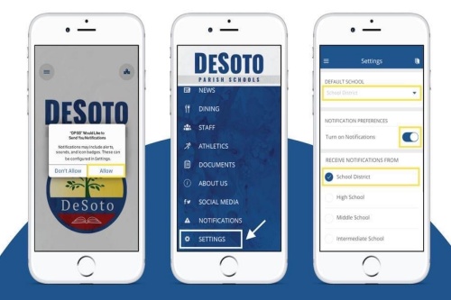 New App For DeSoto Schools | DeSoto Parish Journal
