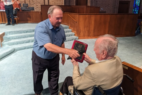 FBC Honorarium for Raymond Powell | DeSoto Parish Journal