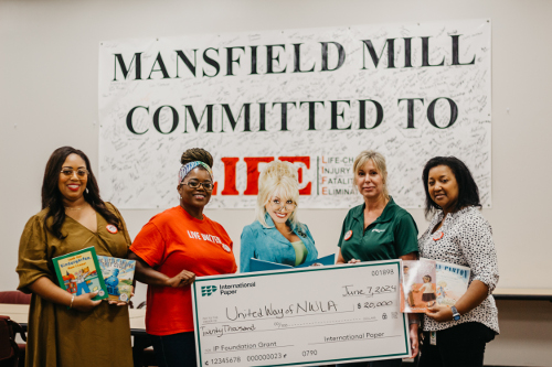 United Way is awarded $20,000 grant from the International Paper ...